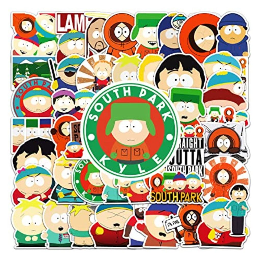 Set de 25 stickers South Park – Retromania